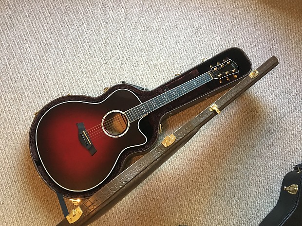 2008 Taylor 616ce - Cherry Blackburst | Reverb