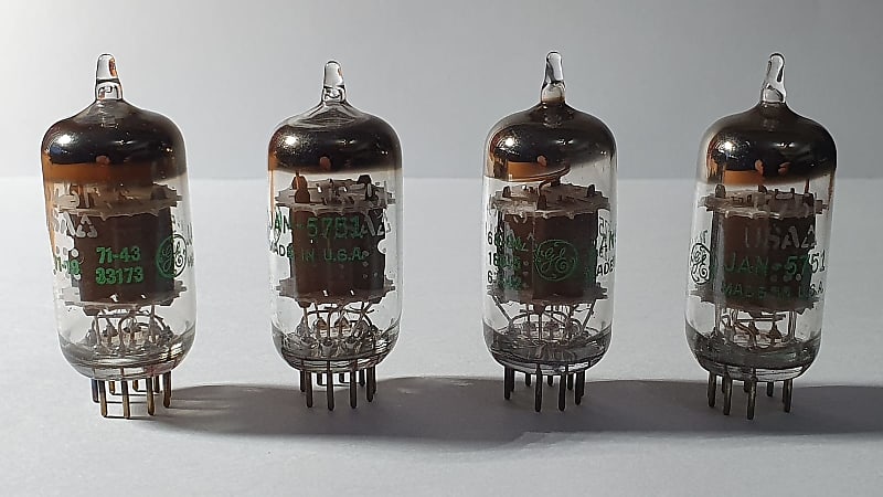 GE General Electric JAN 5751 NOS Tubes (ECC83 / 12AX7 / 7025) | Reverb
