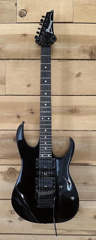 Ibanez RG570 1991 Black Clean! W/OHSC | Reverb