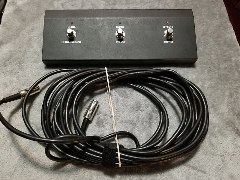 Peavey 3 Button Footswitch Black | Reverb