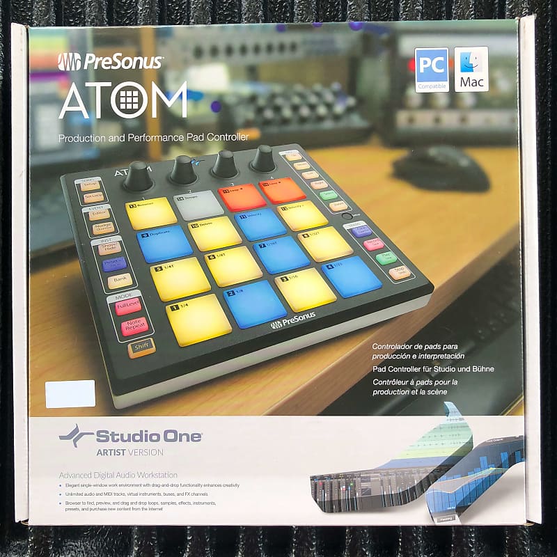 PreSonus ATOM Production and Performance Pad Controller | Reverb