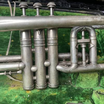 1926 Conn 80a? Long Cornet (trumpet) project horn | Reverb