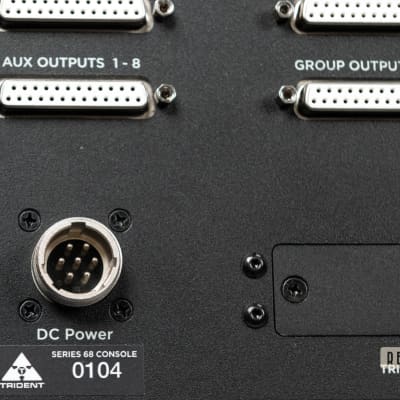 Trident Series 68 Mixing Console 24/8/2 | Reverb