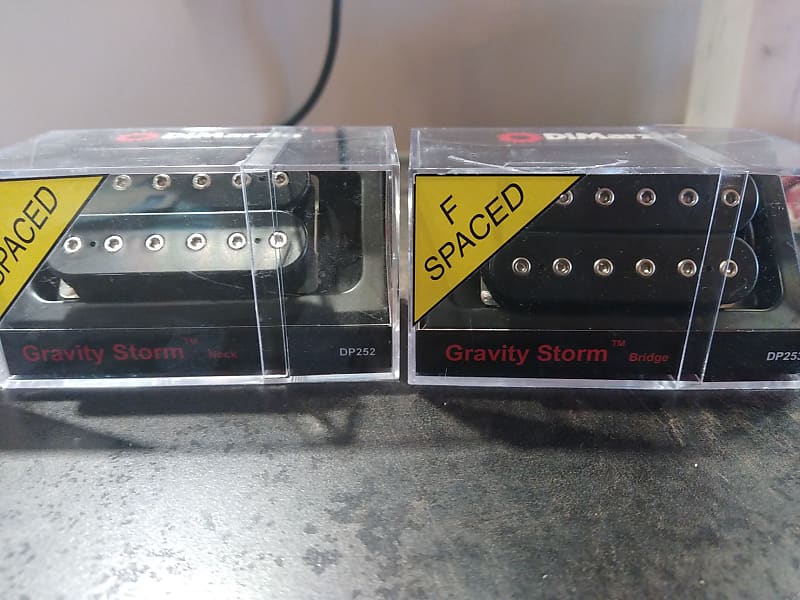 DiMarzio Gravity storm 2010's black | Reverb