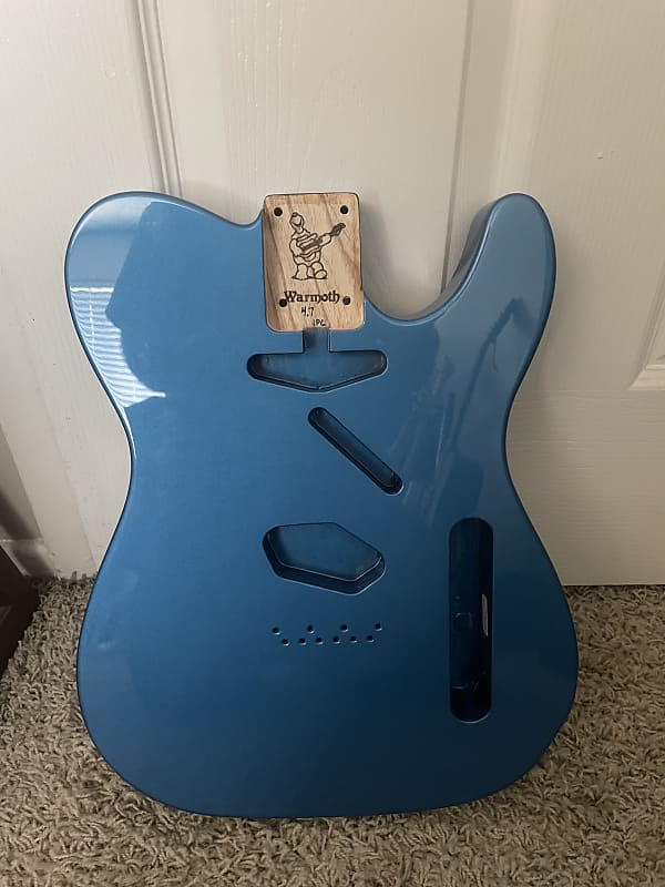 Warmoth Telecaster body 2022 - Lake Placid Blue | Reverb
