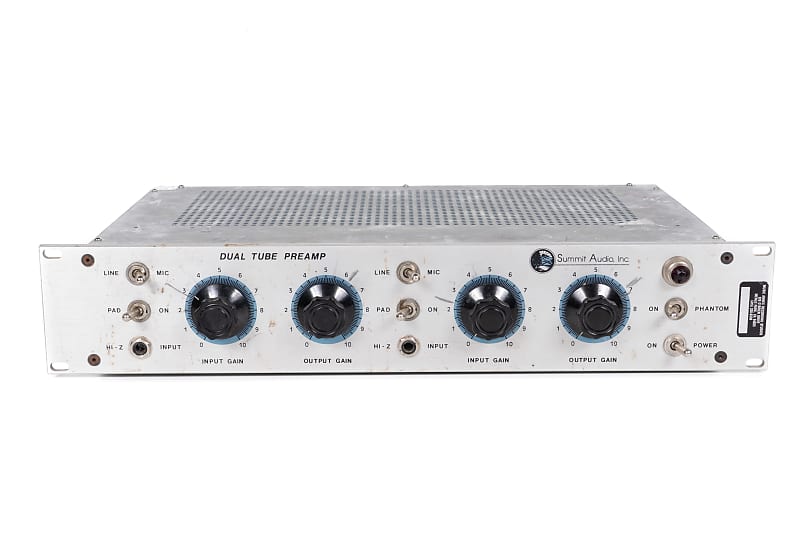 Summit Audio Dual Tube Preamp | Reverb