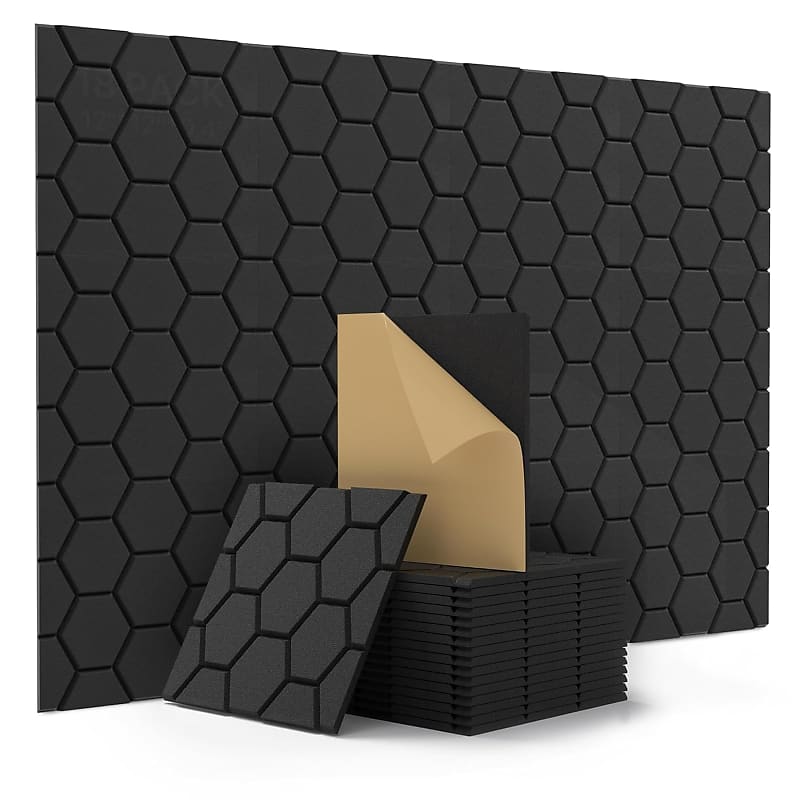 Soundproof Wall Panels, Self Adhesive Sound Proof Panels For | Reverb