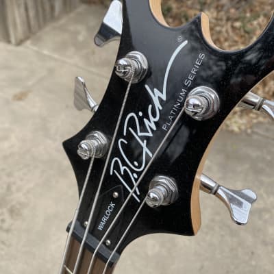 B.C. Rich Platinum Series Warlock Bass | Reverb