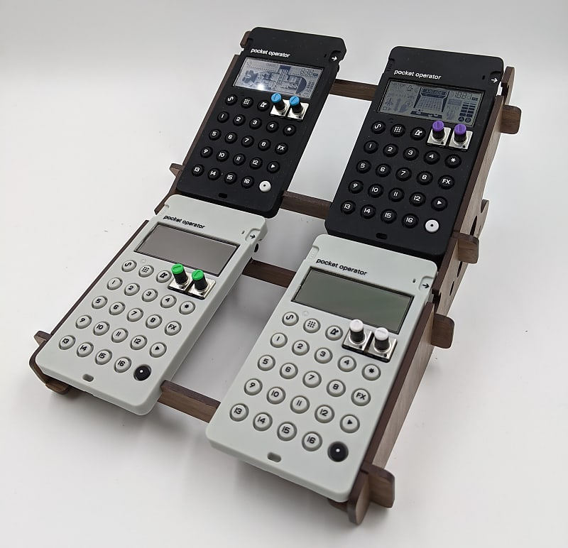 Teenage Engineering Multi Pocket Operator Rack/Stand Holds Up | Reverb