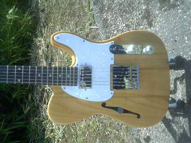 2000 Eko telecaster semi electric guitar tuned B TO B | Reverb