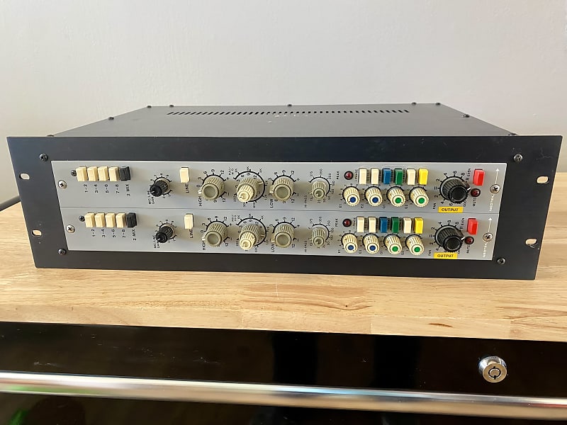 Neotek Series 1E 2 channels racked with PSU | Reverb