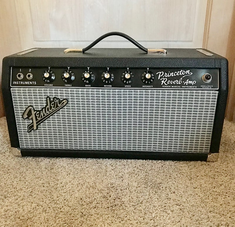 1965 Fender Princeton Reverb Head | Reverb