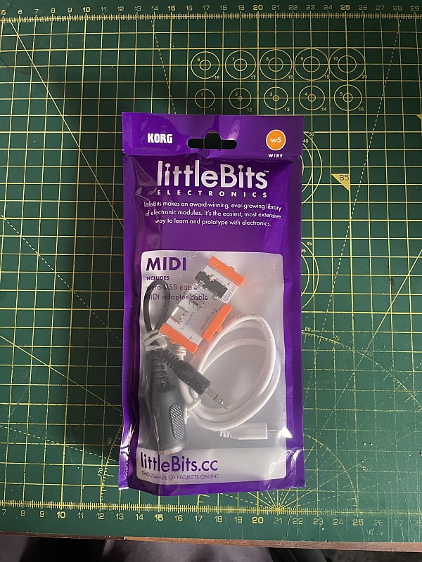 Korg Littlebits w5: Synth Pro Kit Midi module with cables | Reverb