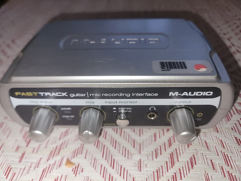 M-audio Fast Track Grey Plastic. | Reverb