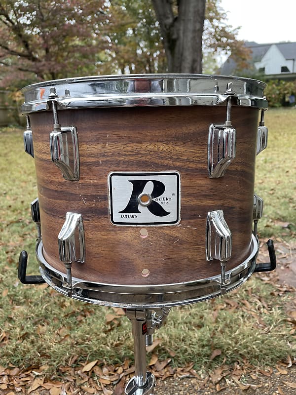 Rogers XP8 9x13 Tom drum 1980s Koa wrap | Reverb
