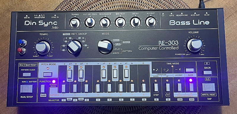 Dinsync RE-303 2022 - Black | Reverb