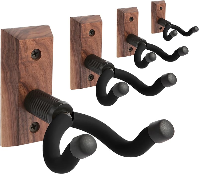 Guitar Wall Mounts 4 Pack,Guitar Hangers Hooks Bracket | Reverb