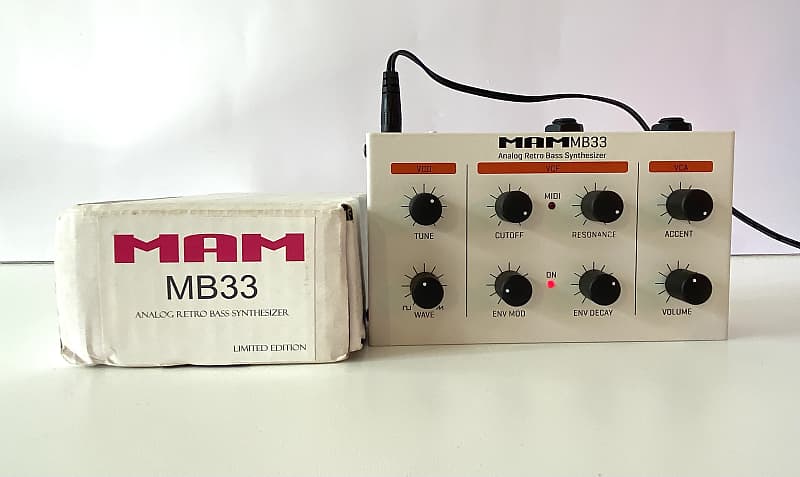 MAM mb 33 2000’s - 100% fully working order TB 303 clone | Reverb
