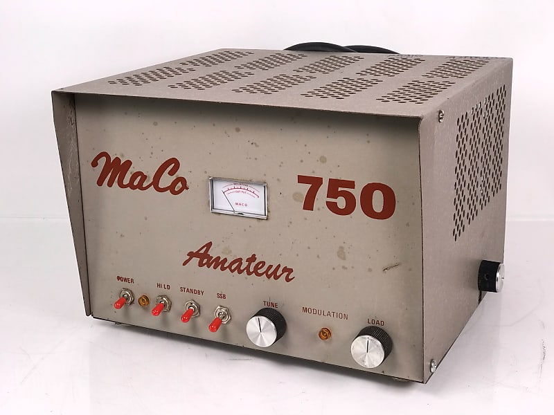 Maco 750 Linear Tube Amplifier Radio | Reverb