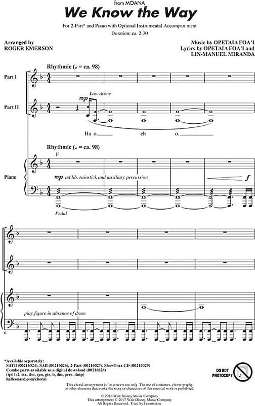 We Know the Way (from Moana) | Reverb