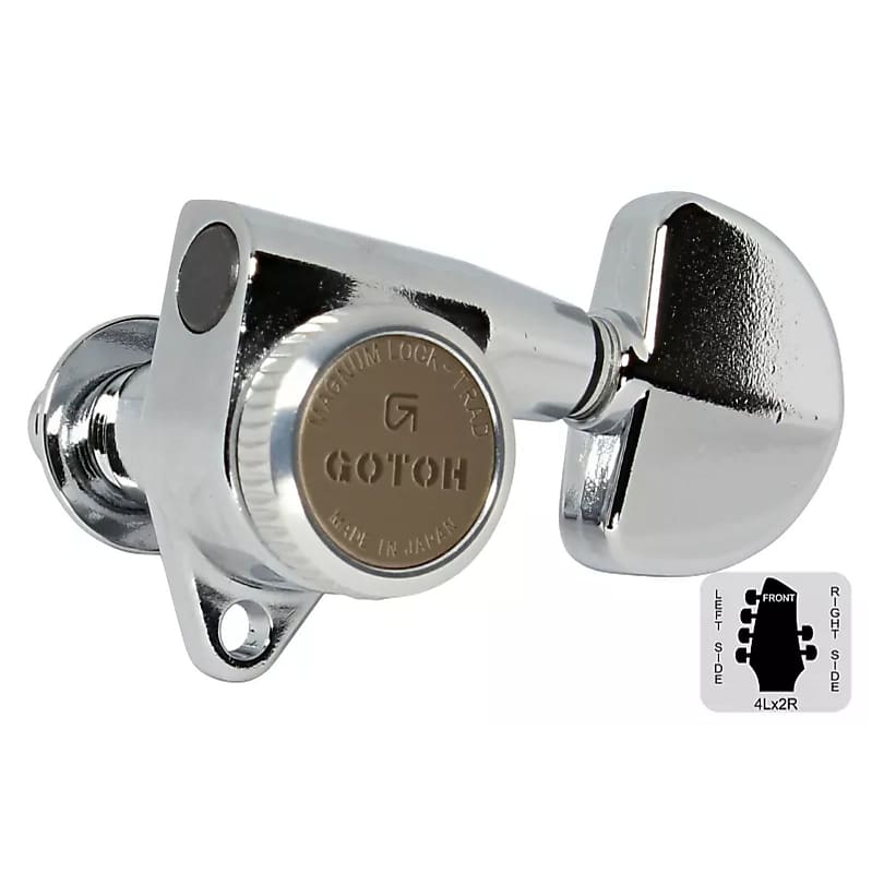 GOTOH SG301-20-MGT Locking Tuning Machines w/ Grover buttons- | Reverb