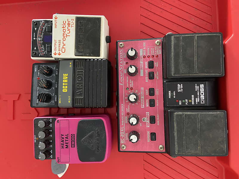 Boss / behringer Loop pedal / octave/ tuner/meral 90-2020 | Reverb