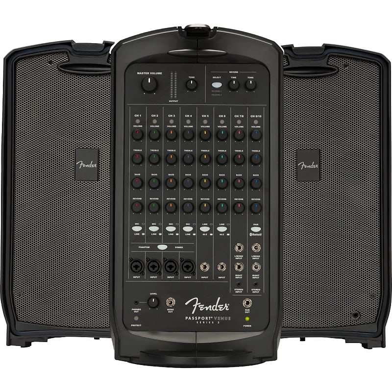 Fender Passport Venue Series 2 7-Channel 600-Watt Portable PA | Reverb