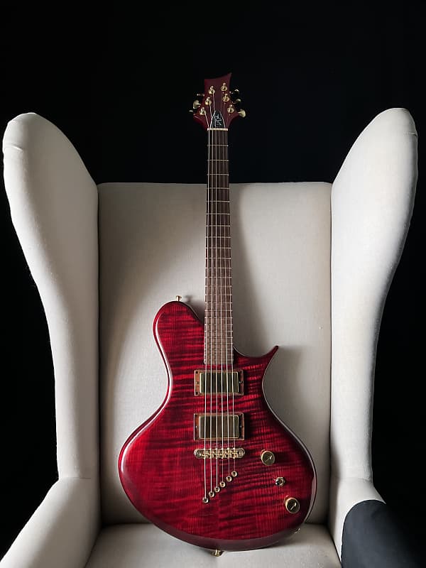 Debehr Solid Maple Electric Guitar David Barfuss Pickups | Reverb