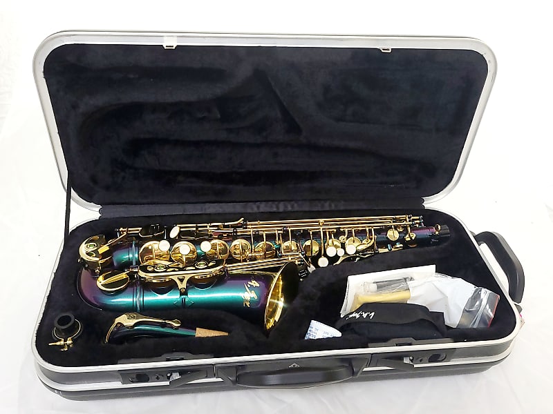 LA Sax 750 Kamelion - 2005 - New Old Stock - purple, green, | Reverb