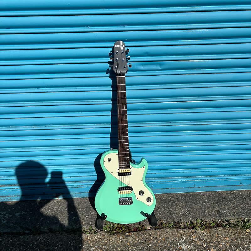 Shergold Provocateur Standard SP12 Electric Guitar Mint Green | Reverb