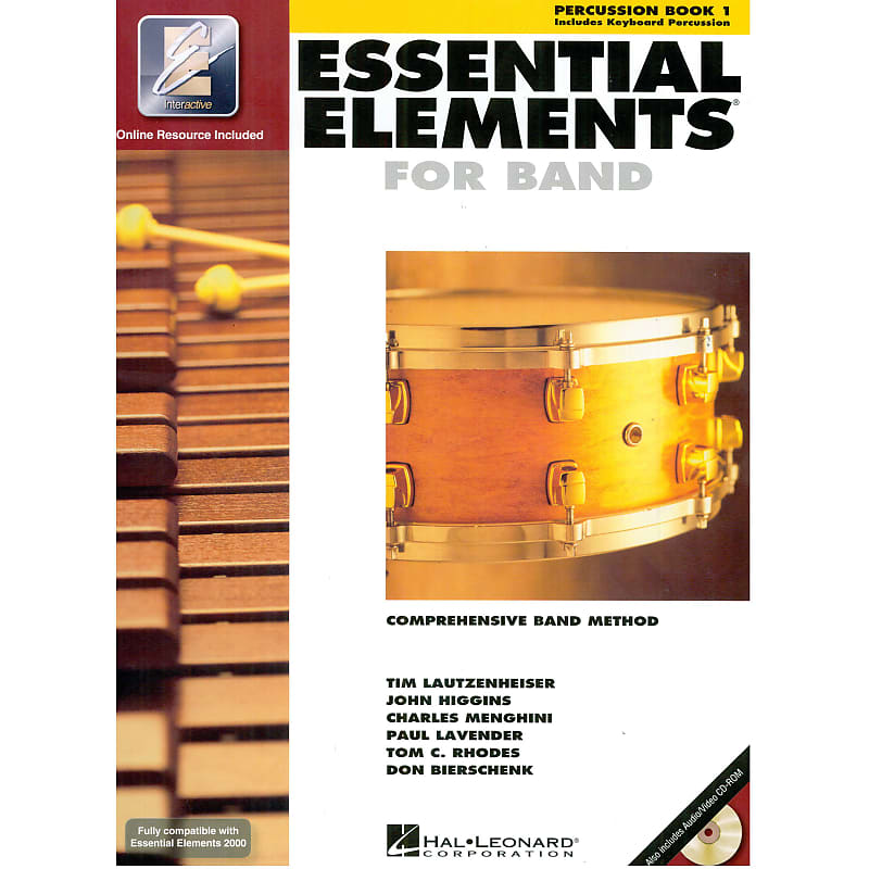 ESSENTIAL ELEMENTS FOR BAND : PERCUSSION BOOK 1 | Reverb