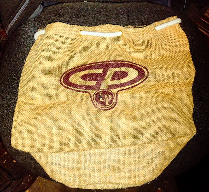 SAAAAWEET NEW CP LP BONGO CASE BURLAP SAC | Reverb