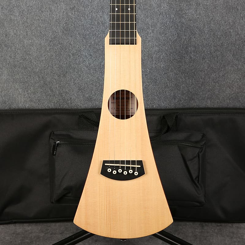 Martin Steel String Backpacker - Left Handed - Natural - Gig | Reverb