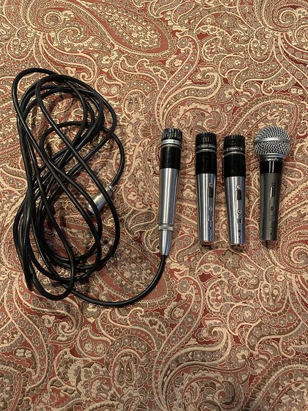 Shure 545, PE54D, PE50SP 1970’s - Chrome | Reverb