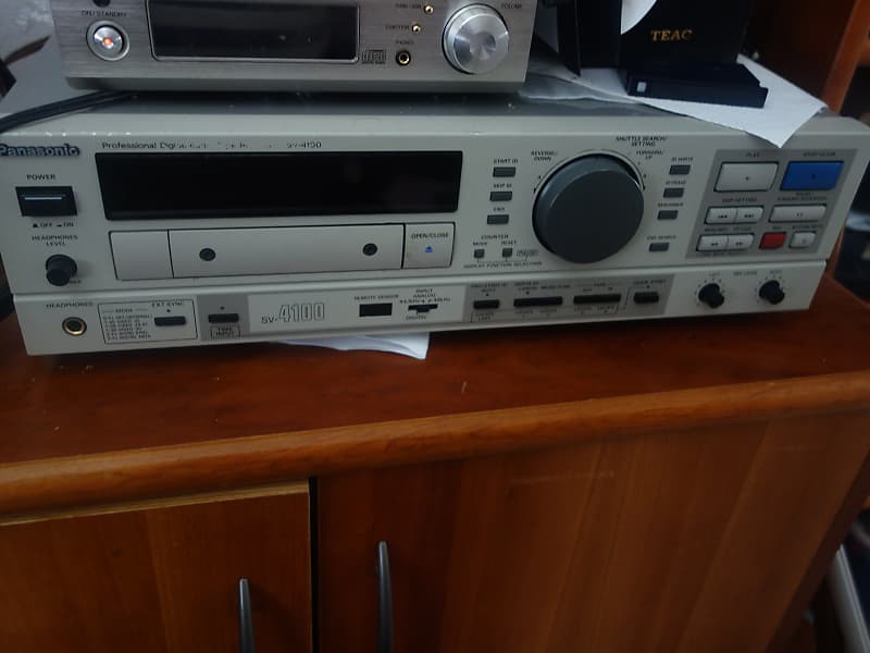 Panasonic sv4100 DAT machine, 90s w/OEM remote, mint | Reverb