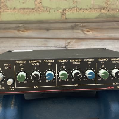Symetrix SX201 Rack Mount Preamp Parametric EQ Equalizer + | Reverb