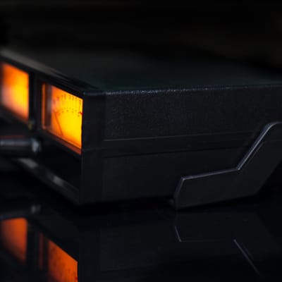 Vintage Look VU Meter Audio Visualizer Stereo Double Analog | Reverb