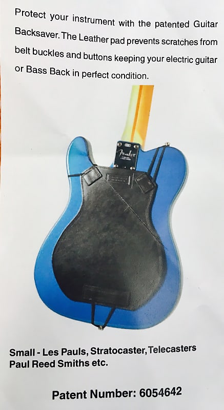 Guitar / Bass Back Saver Black | Reverb