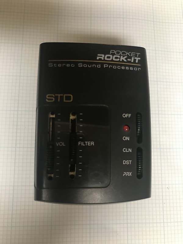 Pocket Rock It stereo sound processor 2015 black | Reverb
