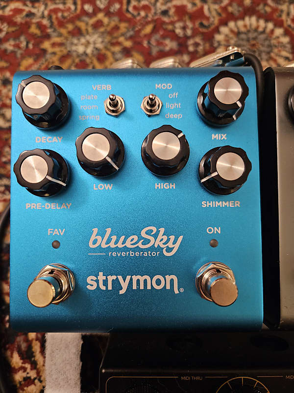 Strymon Blue Sky Reverberator V2 2022 - Present - Blue | Reverb