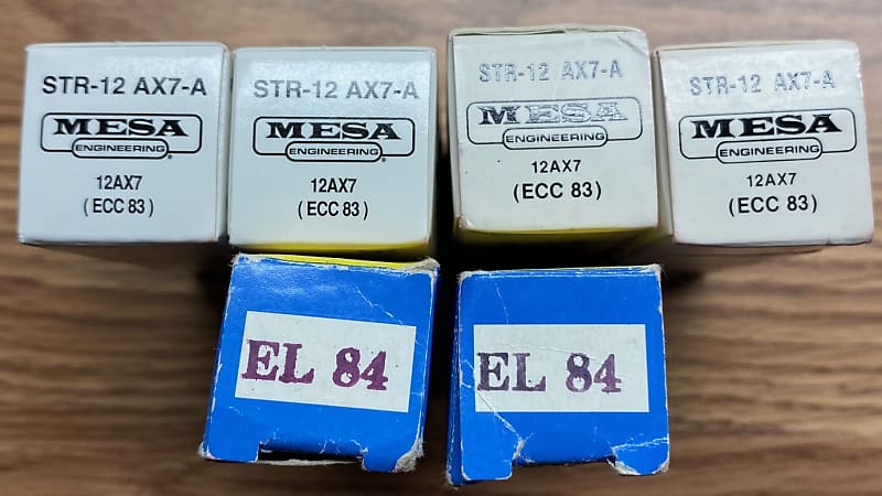 Mesa Boogie 12ax7 and JJ EL84 | Reverb