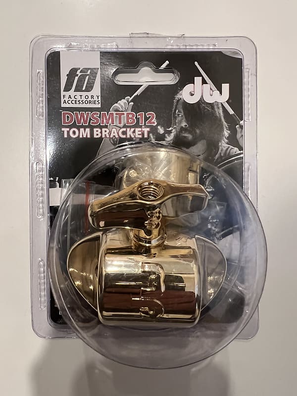 DW Collector’s Gold tom bracket DWSMTB12 | Reverb
