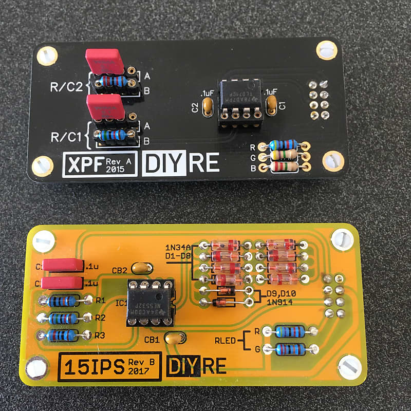 DIYRE 15 ips tape emulator & XPF HPF for colour palette 500 | Reverb