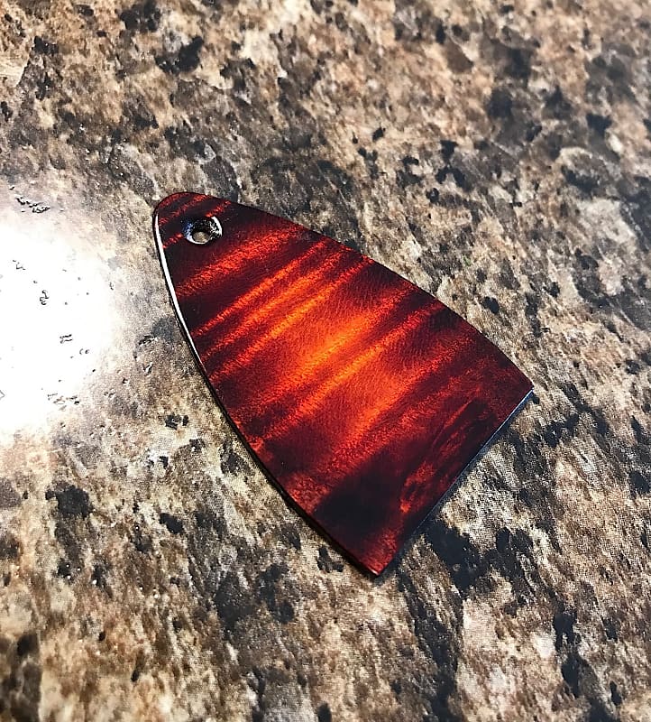 Custom-Made Truss Rod Cover For PRS "Paul Reed Smith" (Red) | Reverb