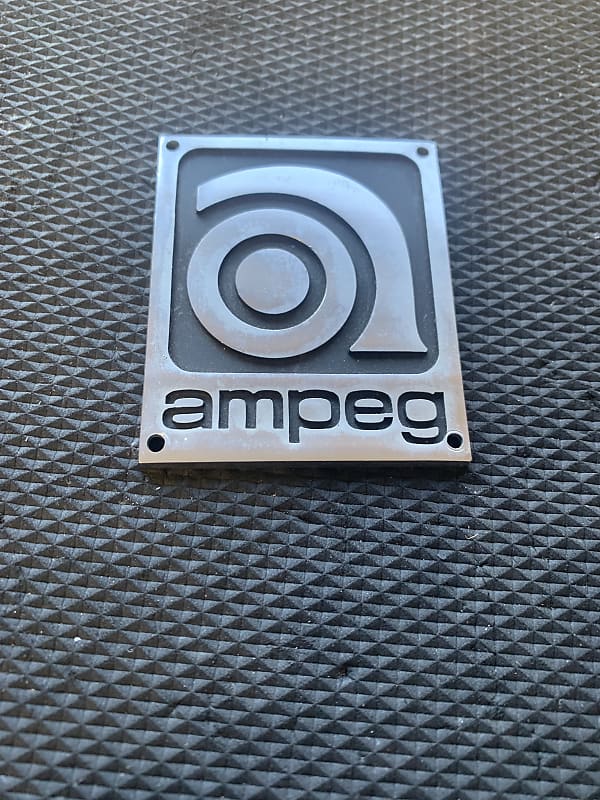 Ampeg Metal Amp Logo | Reverb