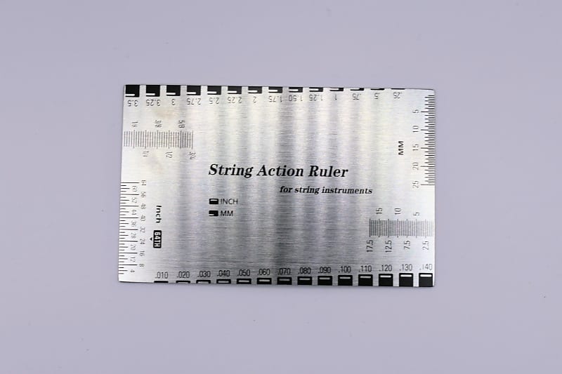 Precision Guitar String Action Gauge Ruler | Reverb Precision Guitar String Action Gauge Ruler | Reverb