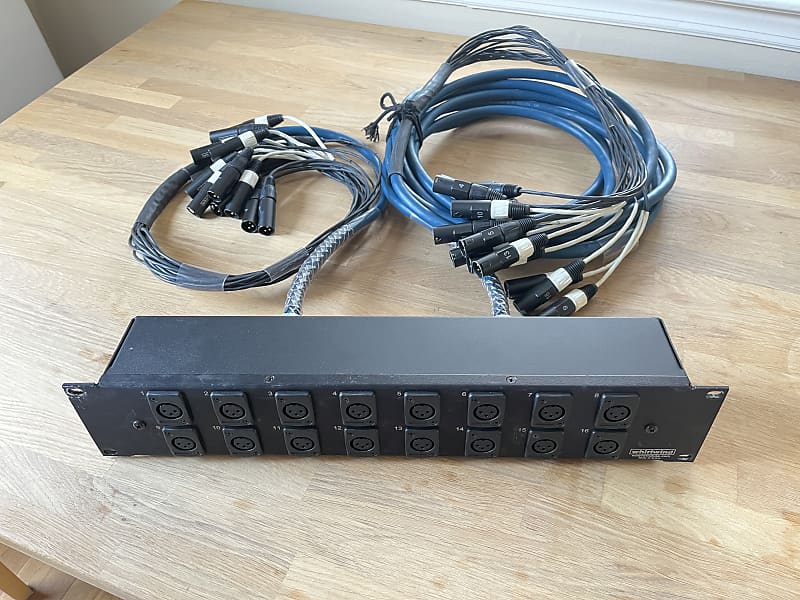 Whirlwind 16 Channel Rack Mount Split Snake | Reverb