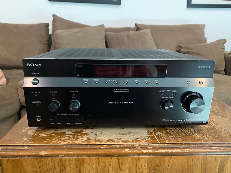 Sony STR DA3200ES 7.1 Channel 840 Watt Multi Zone AV Home | Reverb