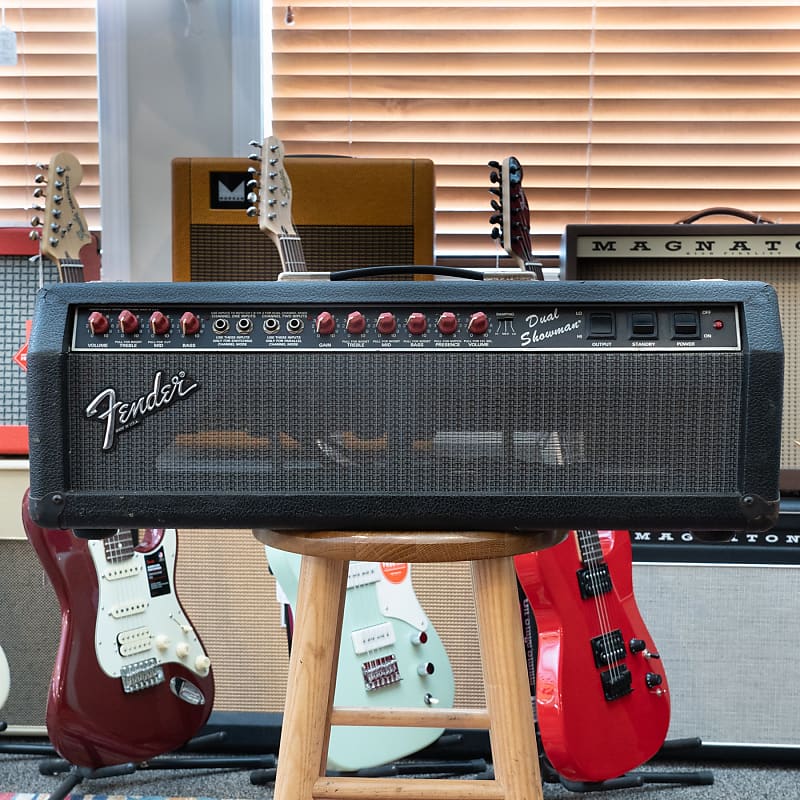 Fender Dual Showman Head | Reverb