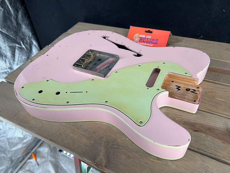 Real Life Relics Nitro 69 Thinline Tele® Telecaster® Body | Reverb